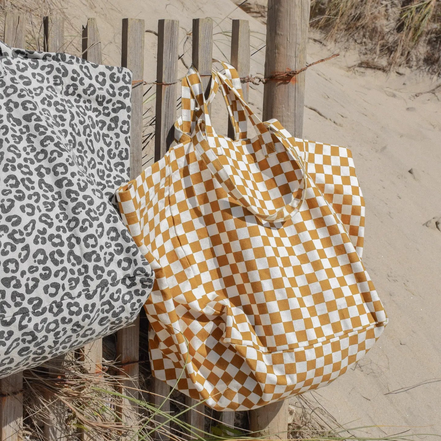 Elisa Tasche in Schachbrettmuster – Eleganz & Nachhaltigkeit in Einem!